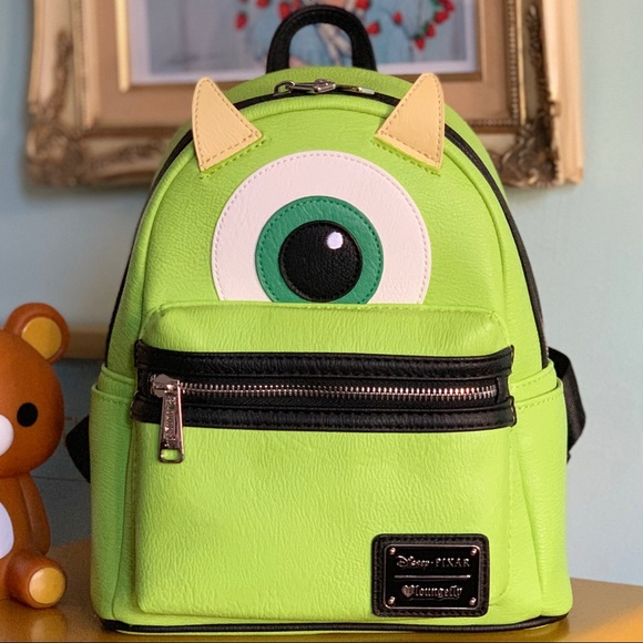 Disney | Bags | Monsters Inc Mike Mini Backpack By Disney Pixar | Poshmark